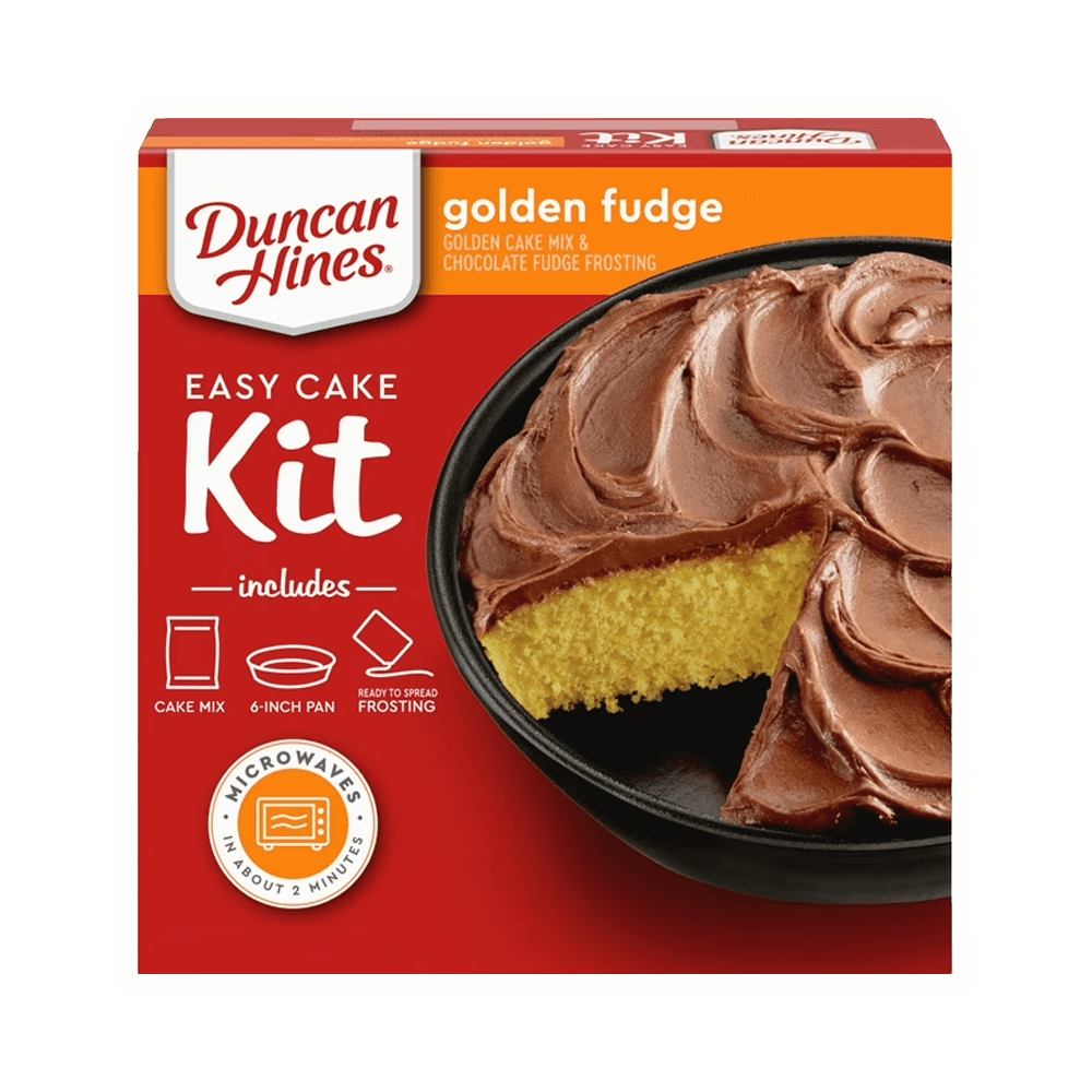 Duncan Hines Golden Fudge Cake Mix - Easy Baking Kit– Vegas Party Favors